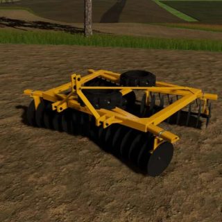 Hydraulic Harrow MF 32 Disks v1.0 FS22 Mod | Farming Simulator 22 Mod