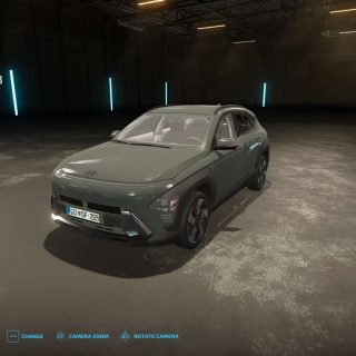 Hyundai Kona 2023 v1.0 FS22 Mod | Farming Simulator 22 Mod
