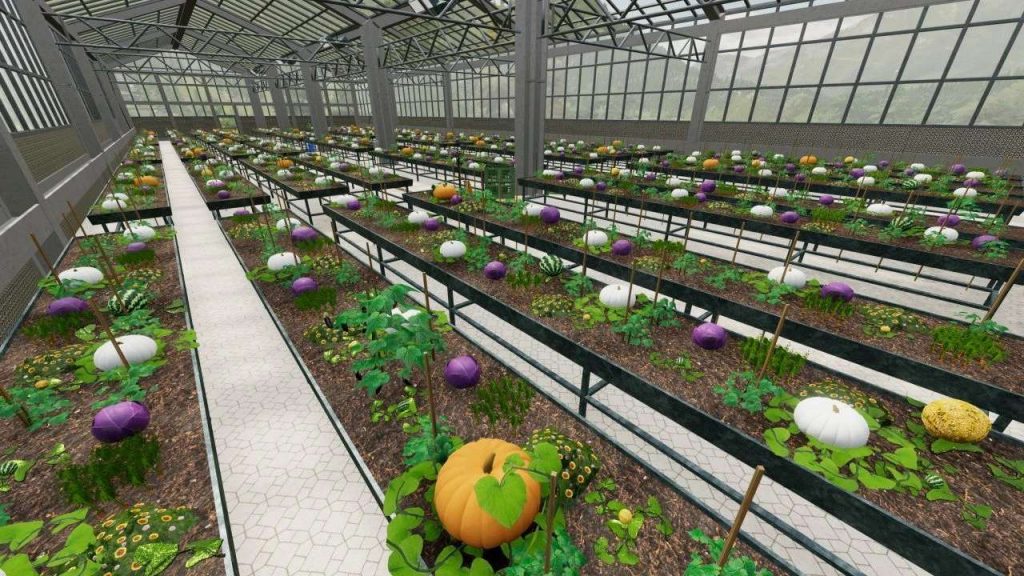 Industrial Greenhouse (Compost Version) v3.2 FS22 Mod | Farming ...
