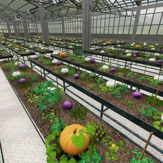 Industrial Greenhouse (Compost Version) v3.2 FS22 Mod | Farming ...