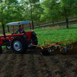 International 32 Disk v1.0 FS22 Mod | Farming Simulator 22 Mod