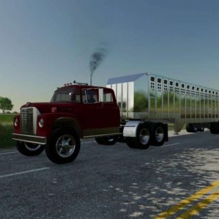 International Loadstar 4 Door Semi Truck v1.0 FS22 Mod | Farming ...
