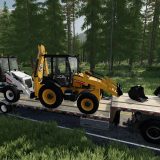 JCB Backhoe Loader v1.0 FS22 Mod | Farming Simulator 22 Mod