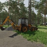 JCB Backhoe Loader v1.0 FS22 Mod | Farming Simulator 22 Mod