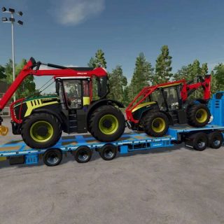 JCB Forest Pack v1.0 FS22 Mod | Farming Simulator 22 Mod