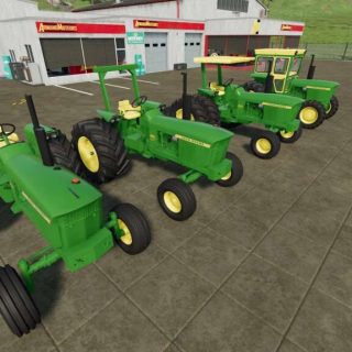 John Deere 4020, 4010, 4000 v1.0 FS22 Mod | Farming Simulator 22 Mod