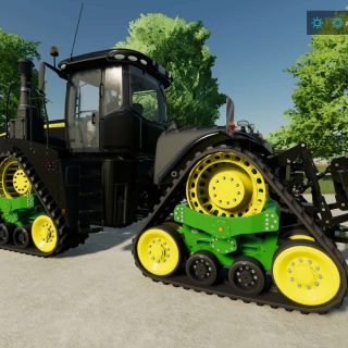 John Deere 9RX Black Beauty v1.0 FS22 Mod | Farming Simulator 22 Mod