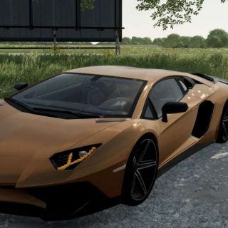 Lamborghini Aventador Lp750 v1.0 FS22 Mod | Farming Simulator 22 Mod