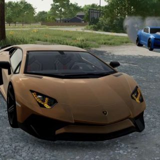 Lamborghini Aventador Lp750 v1.0 FS22 Mod | Farming Simulator 22 Mod