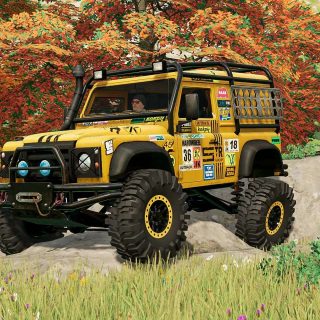 Land Rover Defender 90 V1.0 FS22 Mod | Farming Simulator 22 Mod