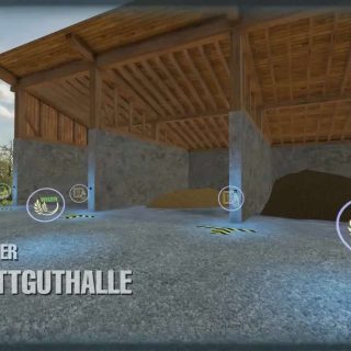 Landbauer Bulk Goods Hall v1.0 FS22 Mod | Farming Simulator 22 Mod