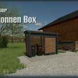 Landbauer Garbage Can Box v1.0 FS22 Mod | Farming Simulator 22 Mod