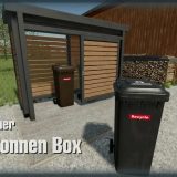 Landbauer Garbage Can Box v1.0 FS22 Mod | Farming Simulator 22 Mod