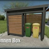 Landbauer Garbage Can Box v1.0 FS22 Mod | Farming Simulator 22 Mod