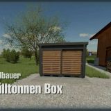 Landbauer Garbage Can Box v1.0 FS22 Mod | Farming Simulator 22 Mod