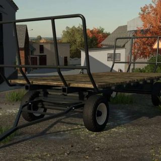 Lizard Homemade Trailer v1.0 FS22 Mod | Farming Simulator 22 Mod