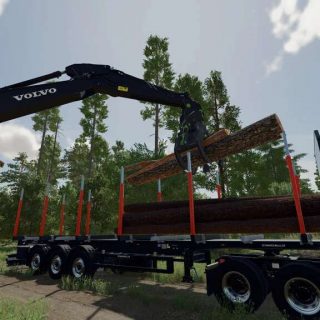Lizard Log Grapple Pack v1.0 FS22 Mod | Farming Simulator 22 Mod