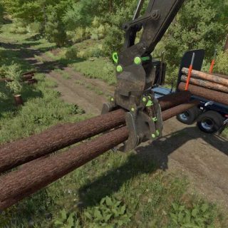 Lizard Log Grapple Pack v1.0 FS22 Mod | Farming Simulator 22 Mod