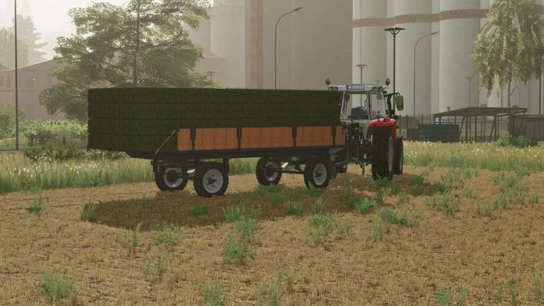 Lizard Small SquareBale Autoloadtrailer v1.0 FS22 Mod | Farming ...