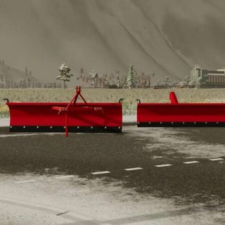Lizard Snow Plows v1.0 FS22 Mod | Farming Simulator 22 Mod