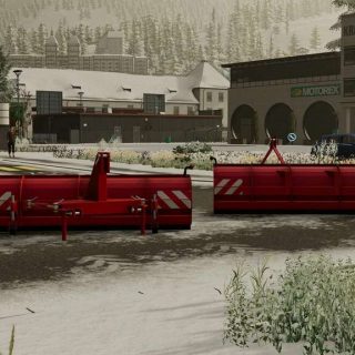 Lizard Snow Plows v1.0 FS22 Mod | Farming Simulator 22 Mod