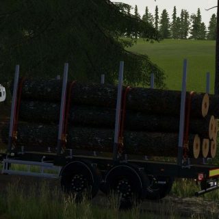 Lizard Wood Trailers v1.0 FS22 Mod | Farming Simulator 22 Mod