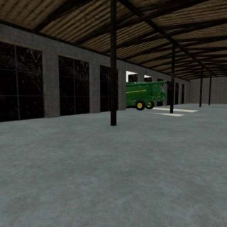 Machine Hall v1.0 FS22 Mod | Farming Simulator 22 Mod