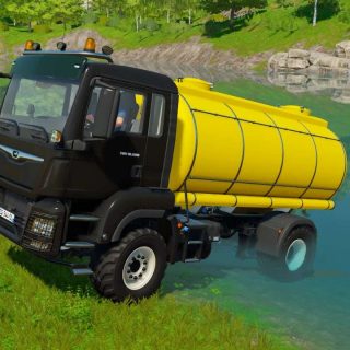 Man 4x4 Tanker v1.0 FS22 Mod | Farming Simulator 22 Mod