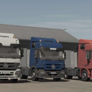 Mercedes Actros MP3 V1.0 FS22 Mod | Farming Simulator 22 Mod