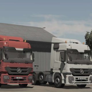 Mercedes Actros MP3 V1.0 FS22 Mod | Farming Simulator 22 Mod
