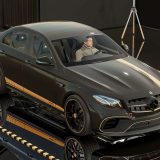 Mercedes Benz E63S AMG 2018 V1.1 FS22 Mod | Farming Simulator 22 Mod