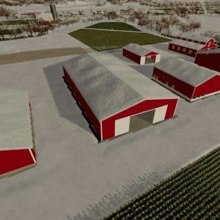 Michigan Shed Pack v1.0 FS22 Mod | Farming Simulator 22 Mod