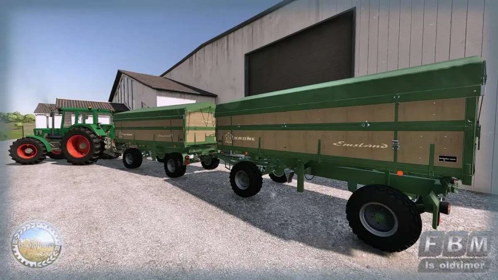 Multi Brand Trailer 4T v1.0 FS22 Mod | Farming Simulator 22 Mod