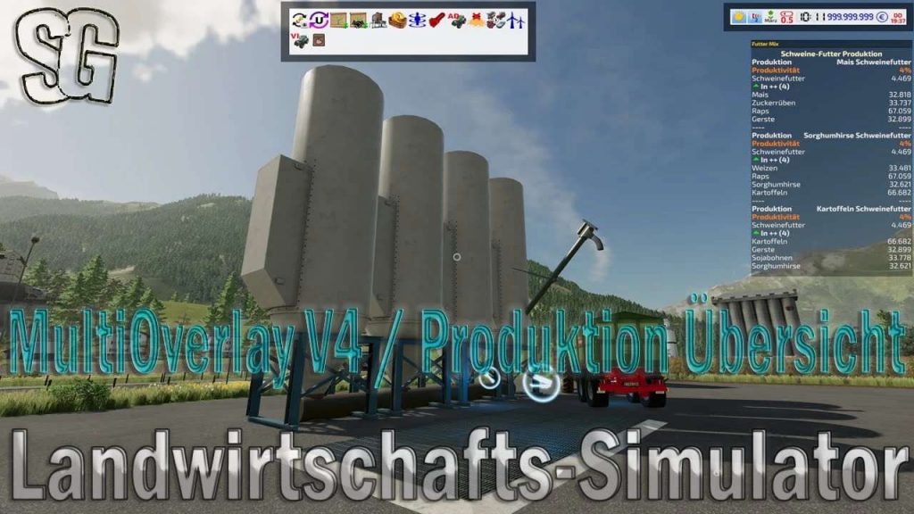 MultiOverlay Hud v4.18 Beta FS22 Mod | Farming Simulator 22 Mod