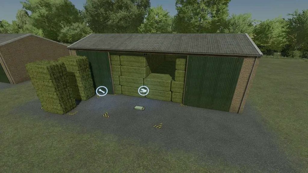 Old Farm Package Bale Storages Extension v0.4 FS22 Mod | Farming ...