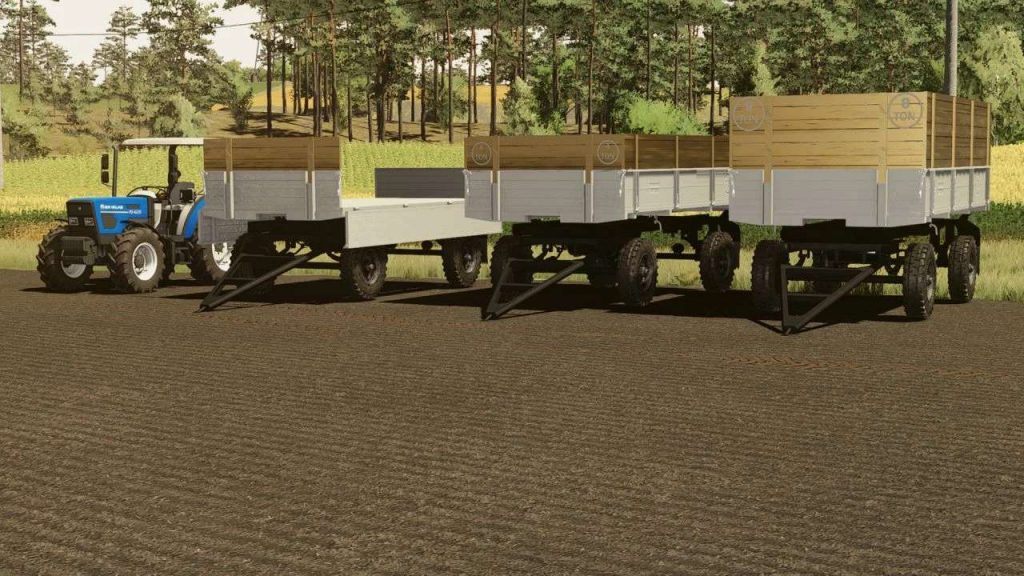 Old Trailers v1.0 FS22 Mod | Farming Simulator 22 Mod