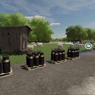 Open Pastures For Milk And Wool Sheeps v1.0 FS22 Mod | Farming ...