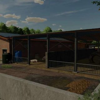 Outdoor Climate Pigsty v1.0 FS22 Mod | Farming Simulator 22 Mod