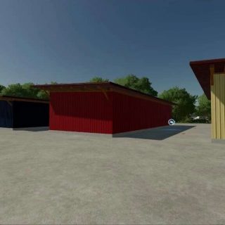 Pallet And Bale Storage v1.0 FS22 Mod | Farming Simulator 22 Mod
