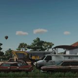 Placeable Junkyard Cars V1.0 FS22 Mod | Farming Simulator 22 Mod