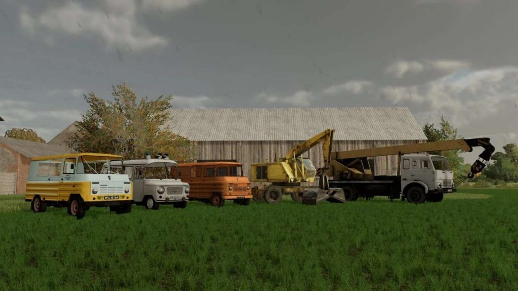 Placeable vehicles pack v1.0 FS22 Mod | Farming Simulator 22 Mod