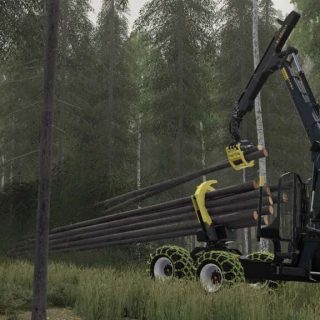 Ponsse Forwarder Trailer v1.0 FS22 Mod | Farming Simulator 22 Mod