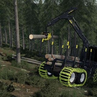 Ponsse Forwarder Trailer v1.0 FS22 Mod | Farming Simulator 22 Mod