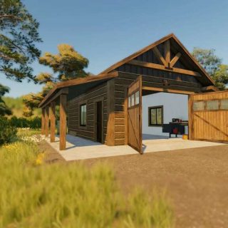 Ranch Garage v1.0 FS22 Mod | Farming Simulator 22 Mod