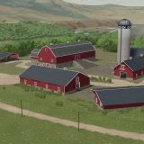 Red Barn Pack v1.0 FS22 Mod | Farming Simulator 22 Mod