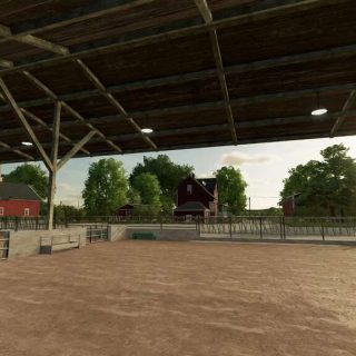 Red Barn Pack v1.0 FS22 Mod | Farming Simulator 22 Mod