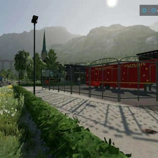 Circus animal trailer v1.0 FS22 Mod | Farming Simulator 22 Mod