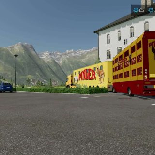 Remorque cirque chameaux v1.0 FS22 Mod | Farming Simulator 22 Mod
