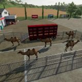 Remorque cirque chameaux v1.0 FS22 Mod | Farming Simulator 22 Mod