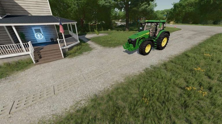 Roadway Slabs v1.0 FS22 Mod | Farming Simulator 22 Mod
